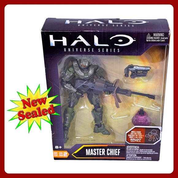 Halo | Toys | Mattel Halo Universe Series Master Chief Figure Wave 2 ...